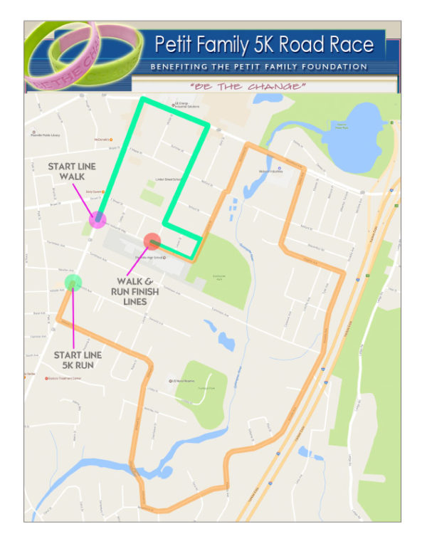 5K Road Race - Petit Family Foundation